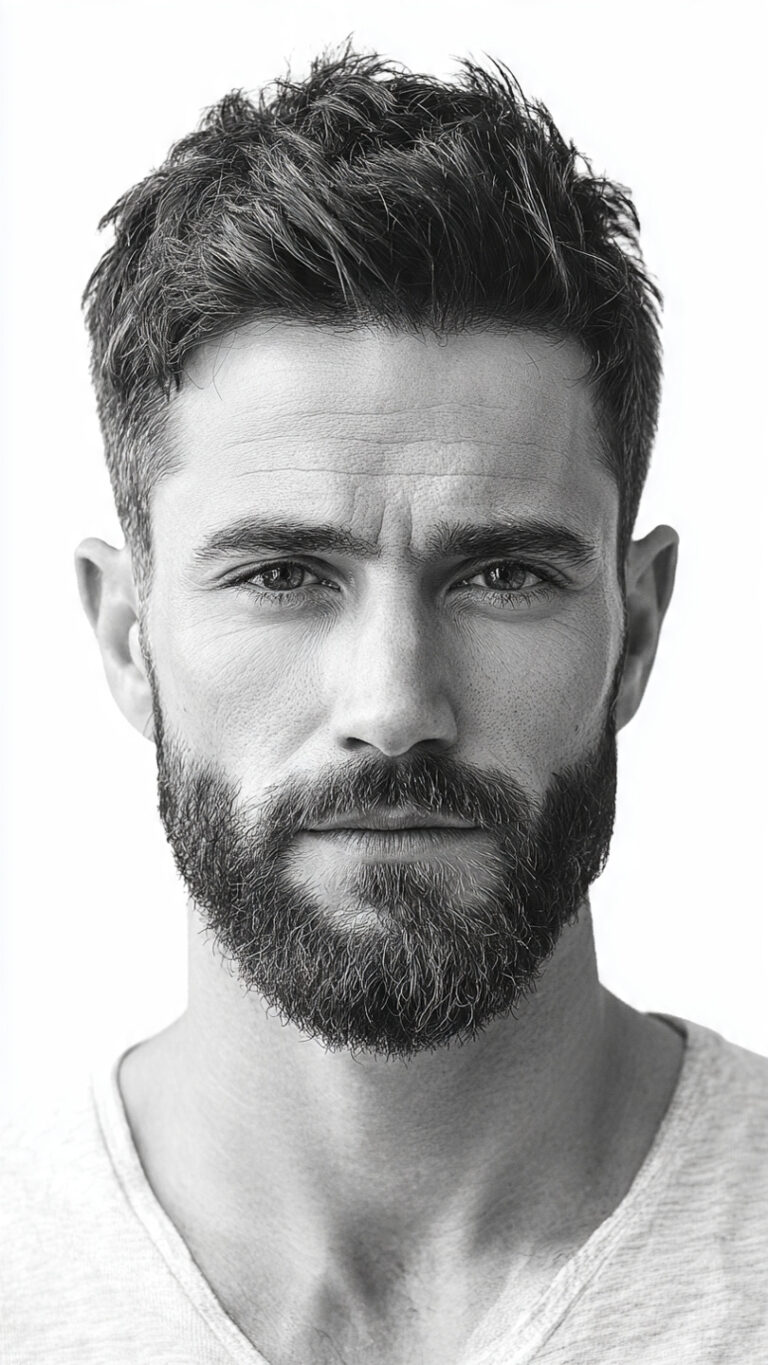 14 Beard Styles for Round Faces That Sharpen Your Look