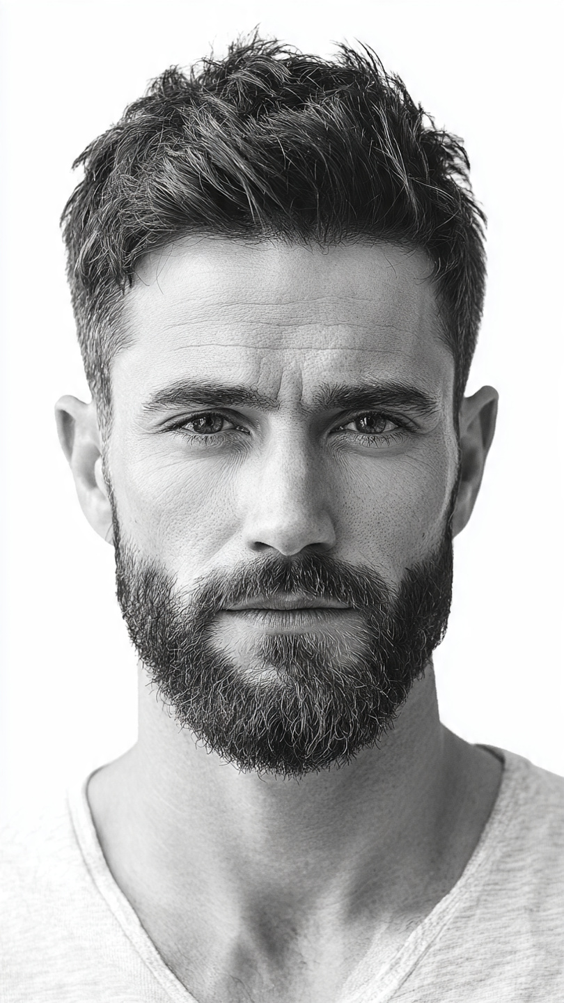 14 Beard Styles for Round Faces That Sharpen Your Look
