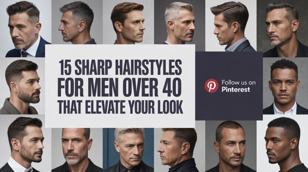 15 Hairstyles for Men Over 40 That Look Sharp