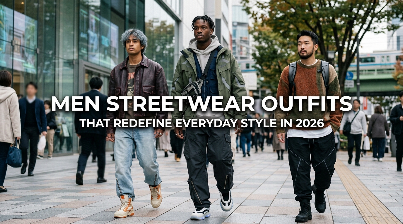 16 Men Streetwear Outfits That Define Modern Style 2026